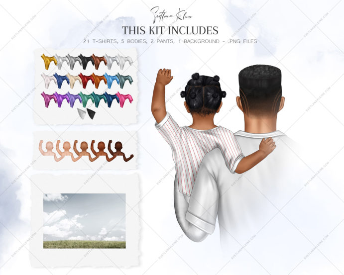 Baseball Family Clip Art - Svetlana Kleine