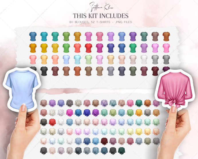 Woman Clothes, Woman Creator, Custom Character, Basic Kit - Svetlana Kleine