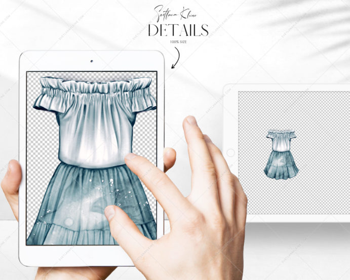 Teen Girl Creator, Teen Girl Custom Clipart, Clothes Kit - Svetlana Kleine