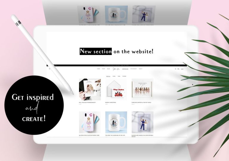 New section "Inspiration" - Svetlana Kleine